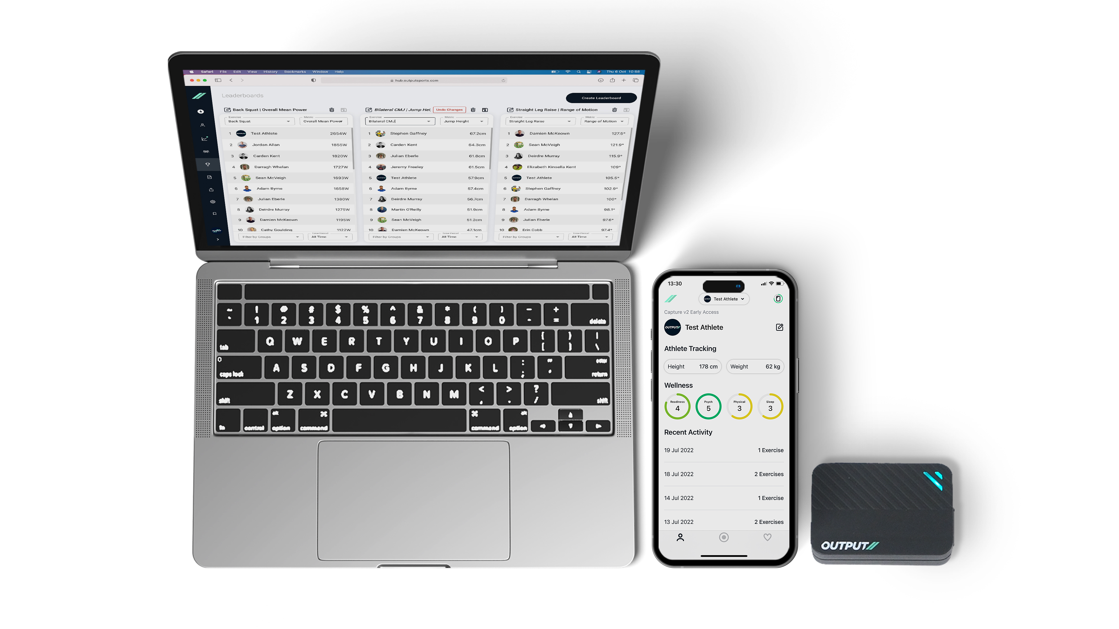 Output Sports Integration